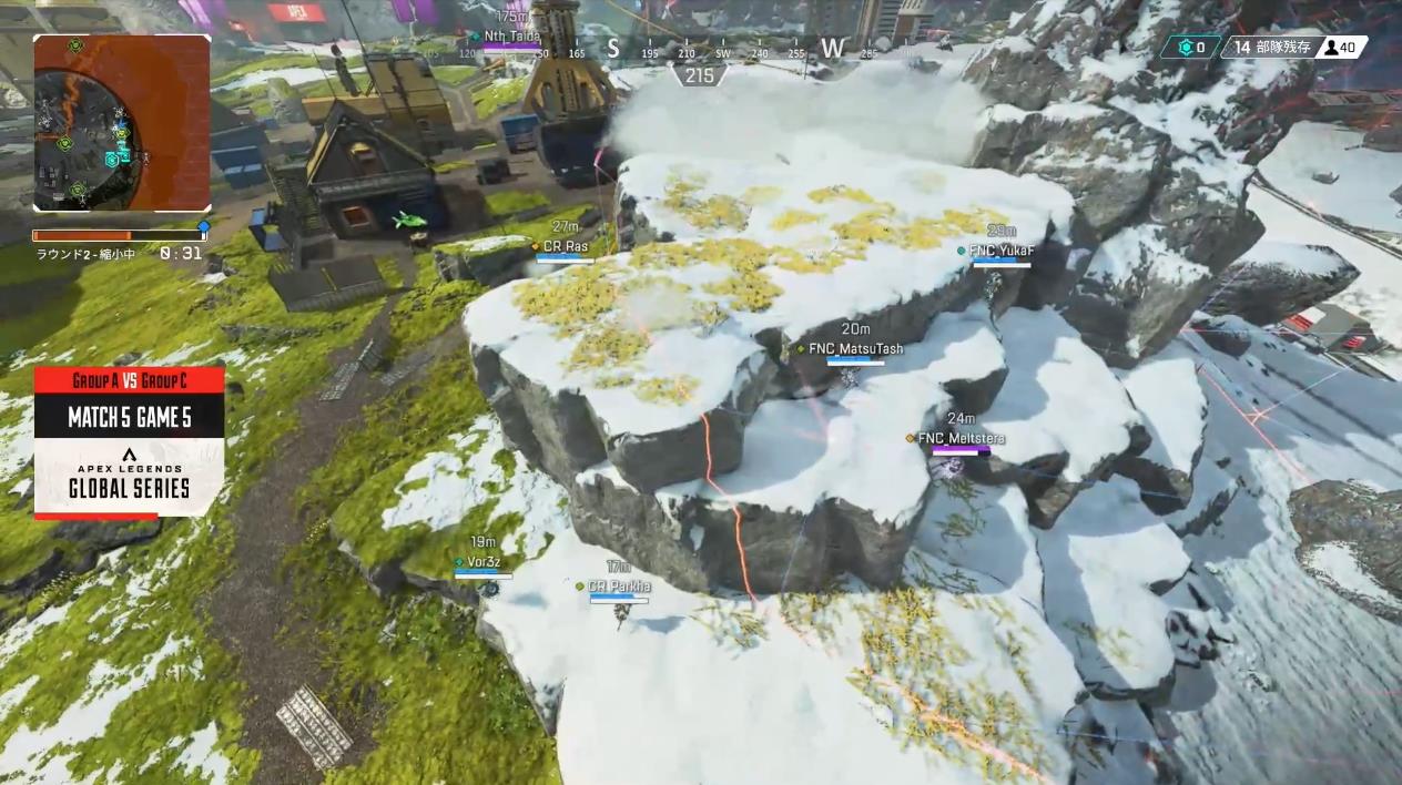 【Apex】ALGS、Fnatic vs CRのファイトで見せたYukaF選手のピースキーパーが最強すぎる･･･｜Apex Legends ...